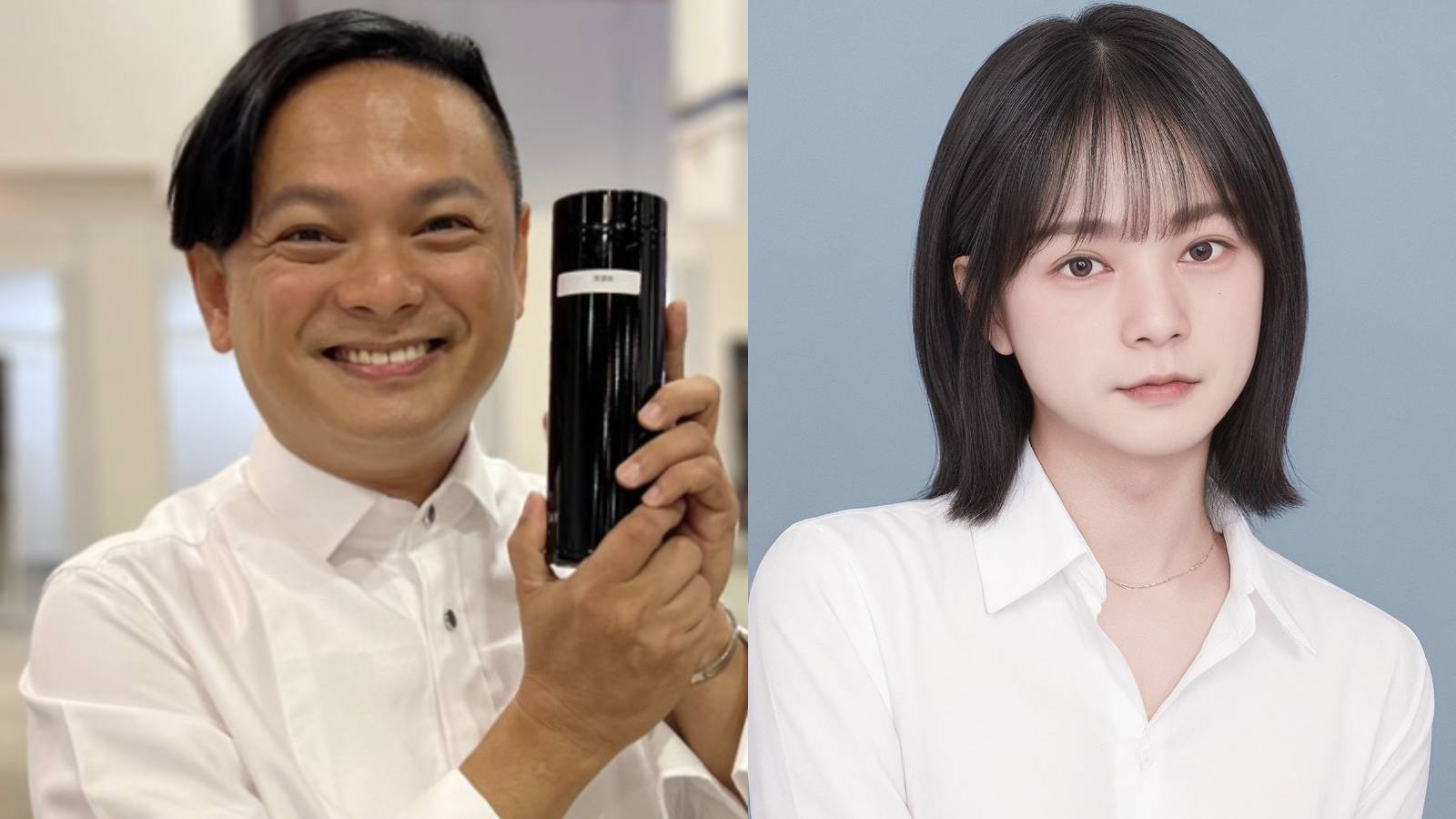 Dennis Chew and JJ Lin do hilarious AI gender swap; Dennis thinks he’s ...