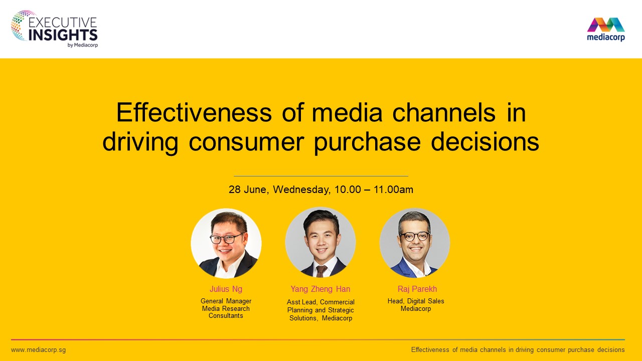 Effectiveness of media channels in driving consumer purchase decisions ...