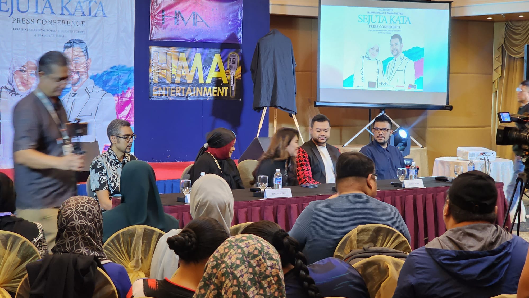 Lagu duet Hazrul Nizam, Diana Nazyra cipta peluang HMA Entertainment ...