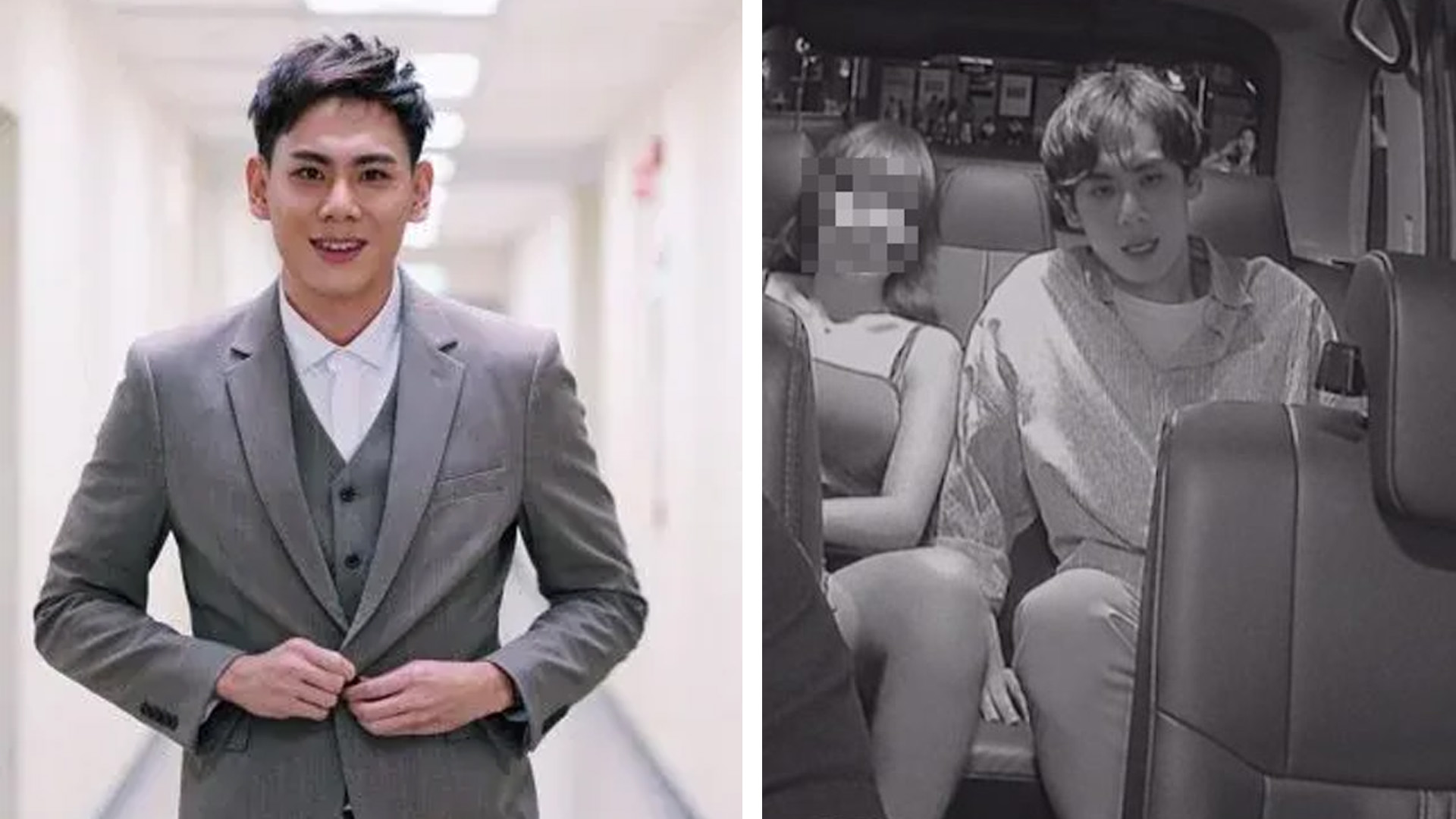 TVB Artiste Frederick Chui Seen Getting Intimate With Woman In Cab - 8days