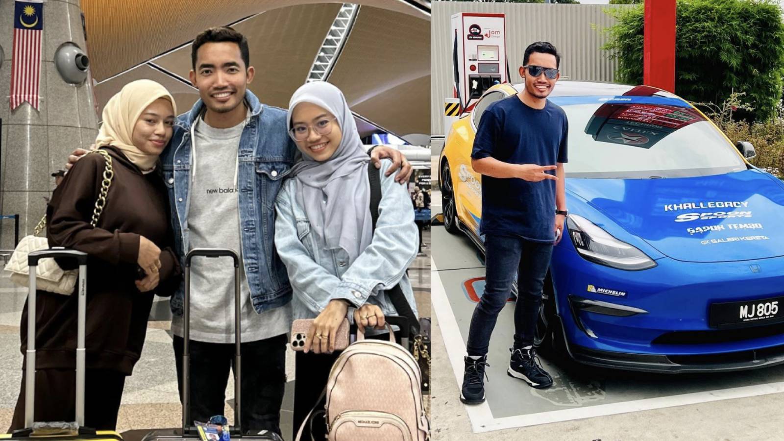 Controversial M’sian Influencer ‘Abang Tesla’ & His 2 Wives Head To ...