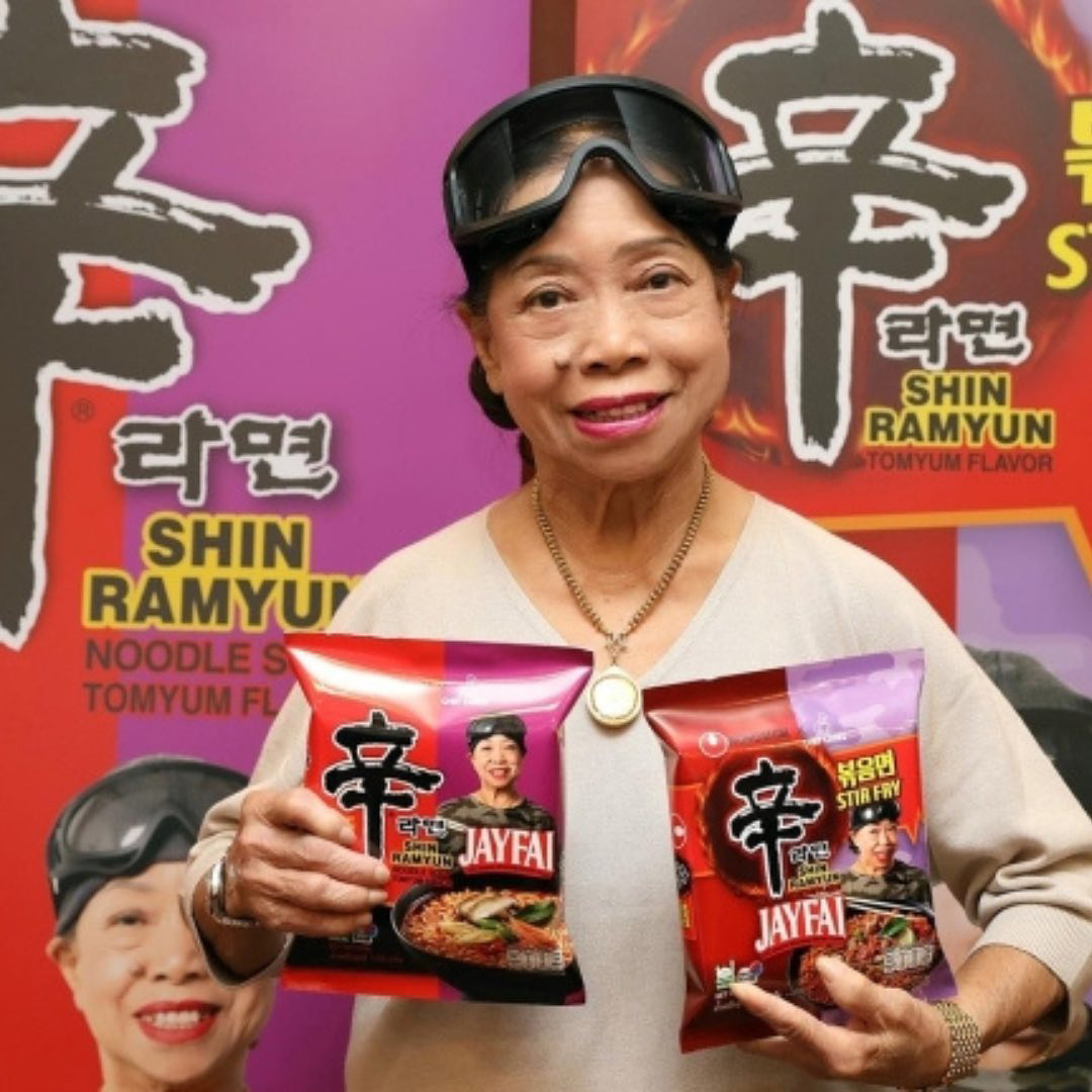 Now available in S'pore: 1-Michelin-starred Bangkok stall Jay Fai’s Nongshim instant noodles ...