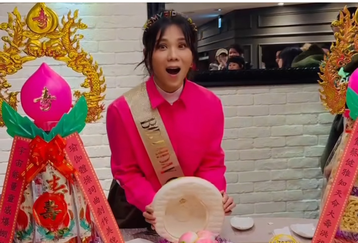 Tanya Chua celebrates 50th Chinese birthday with longevity peach buns ...