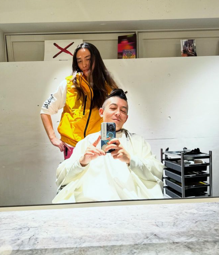 Edison Chen’s Hairstyle for CNY Is Not For The Faint-Hearted - 8days