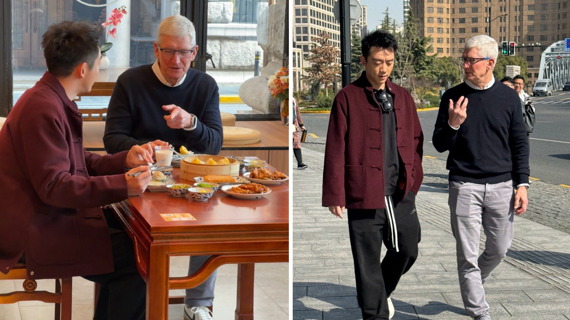Apple CEO Tim Cook Spotted Having Breakfast In Shanghai - 8days