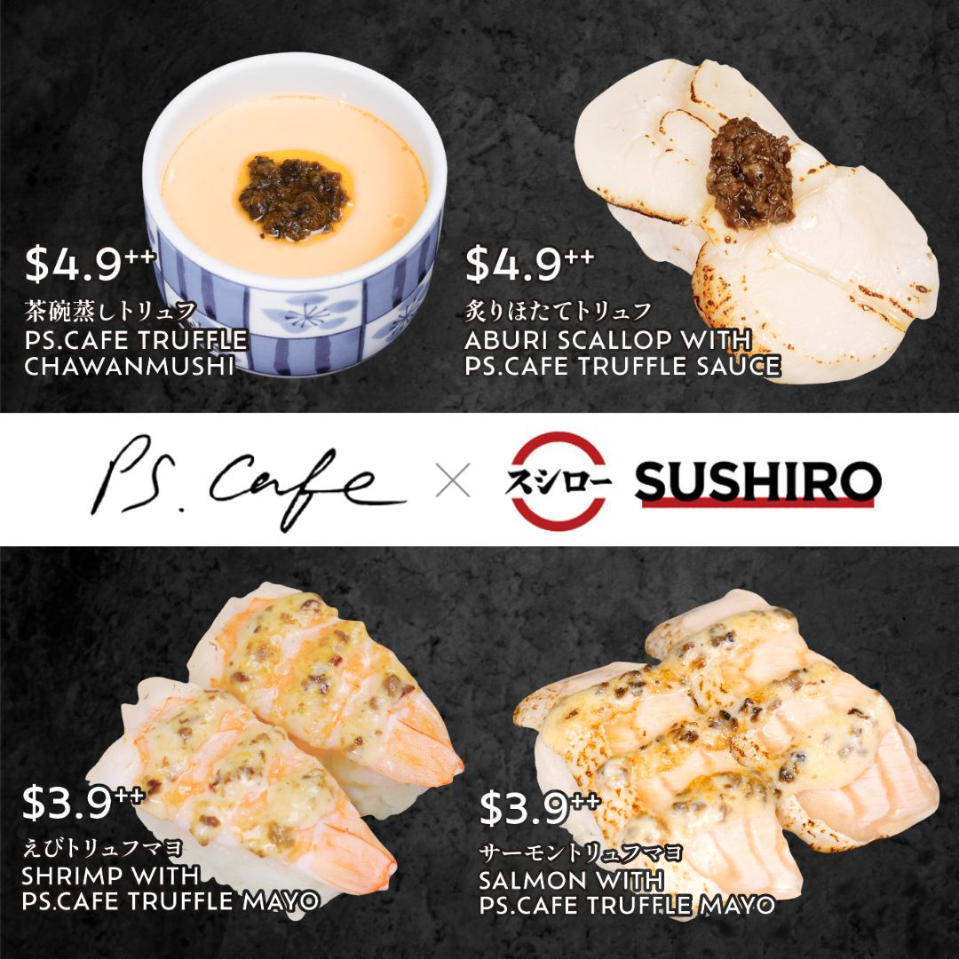 Sushiro and PS.Cafe surprisingly collab on exclusive truffle fries ...