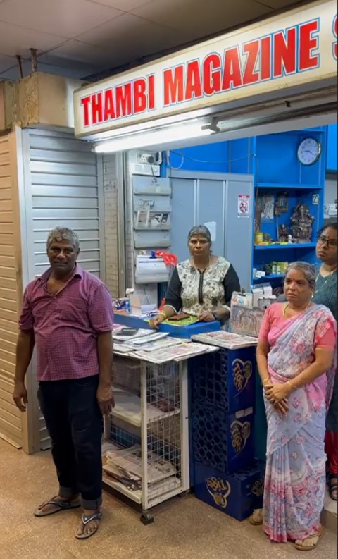 Goodbye, Thambi Magazine Store: Teary 3rd-Gen Owner Kisses Framed ...
