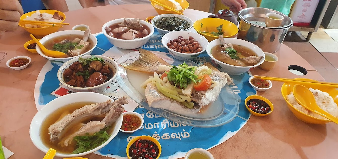 40-something owner of Yuhua Market’s famed Hua Xing Bak Kut Teh stall ...