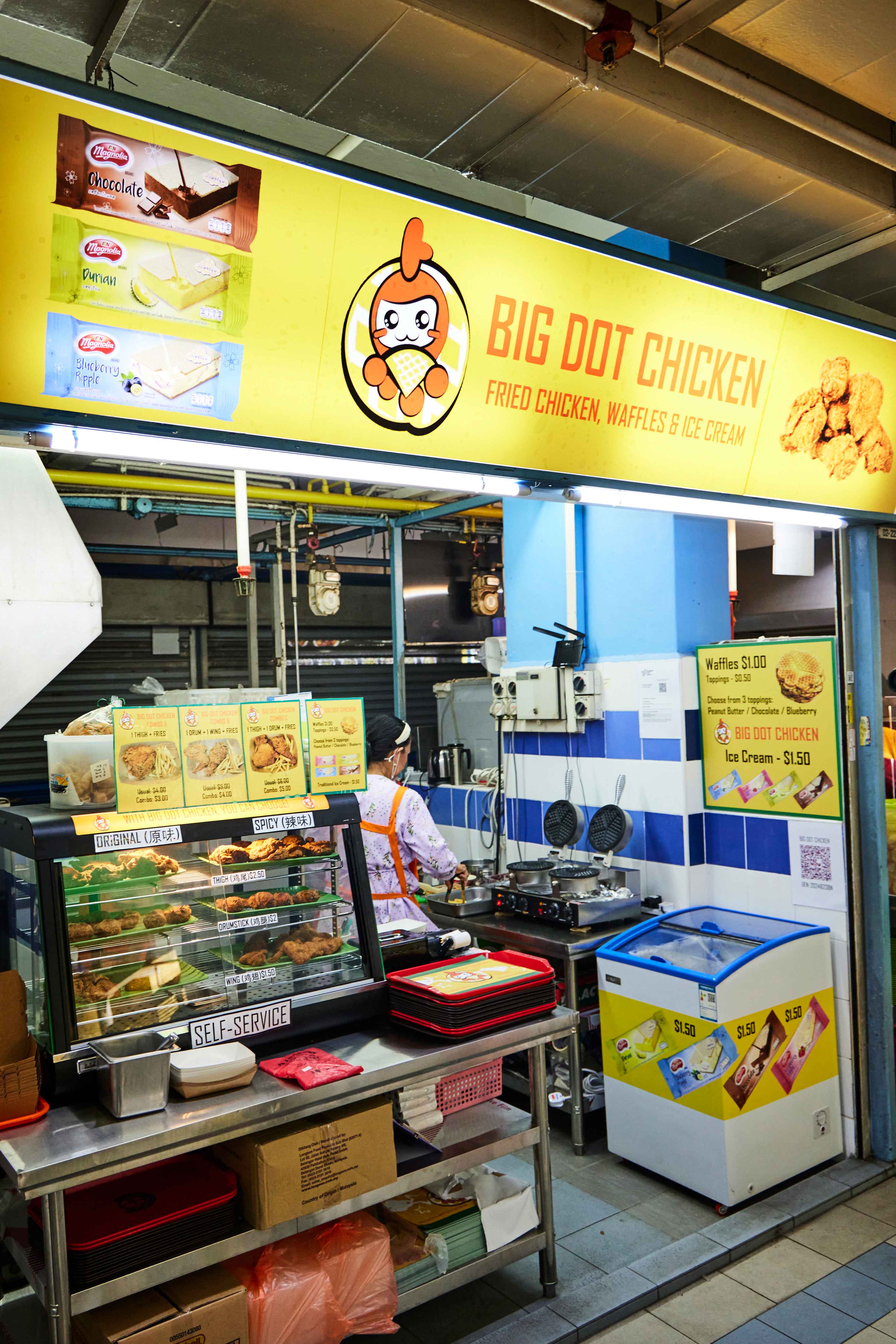 Hawker Stall Sells Yummy Fried Chicken From $1.50, Tastes Like KFC From ...