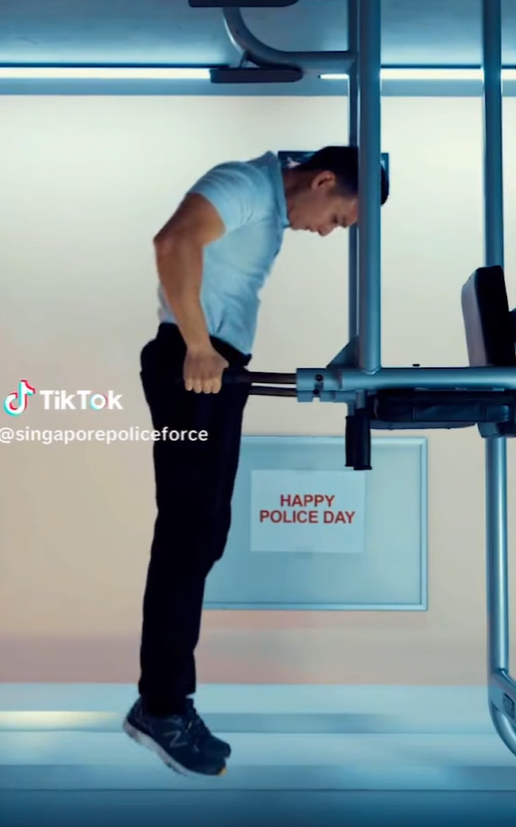 Hunky cop goes viral (again) in S’pore Police Force’s 'thirst trap ...