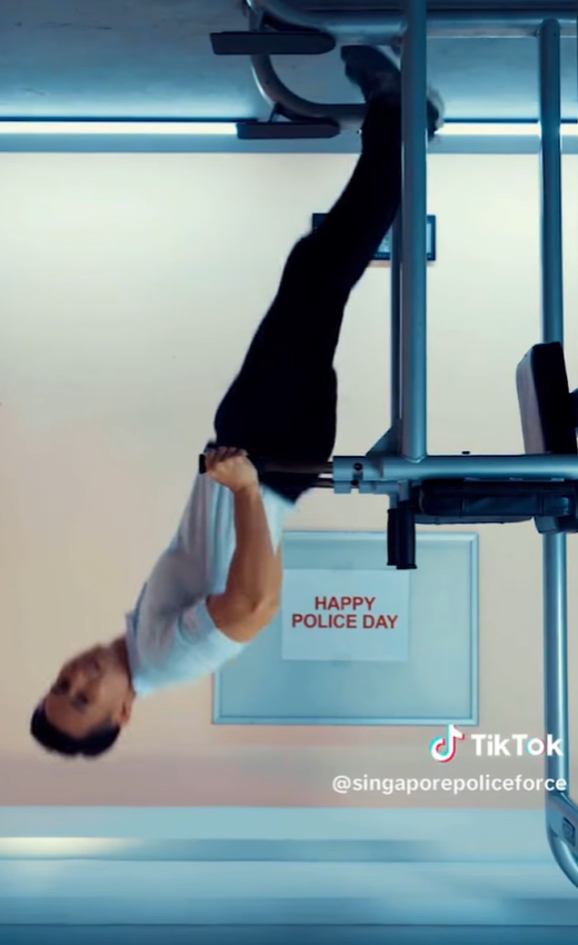 Hunky cop goes viral (again) in S’pore Police Force’s 'thirst trap ...