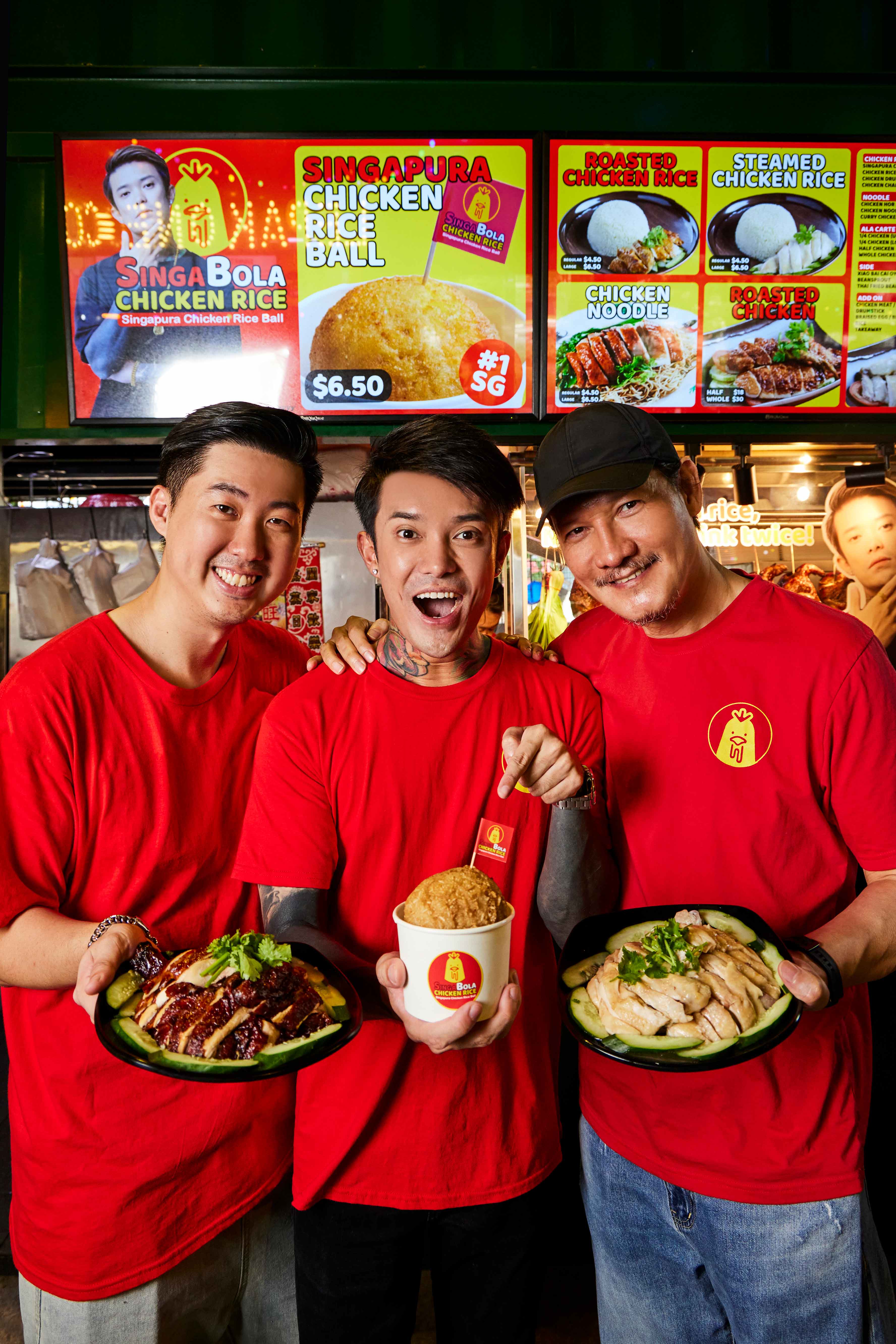 Simonboy & Peter Yu’s chicken rice stall Singabola opening 2nd outlet ...